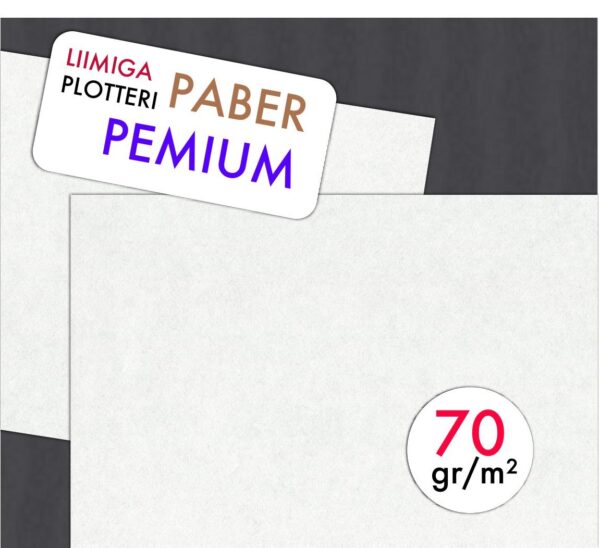 Liimiga plotteri paber Premium 70g/m² - AMX - paberid - kiled